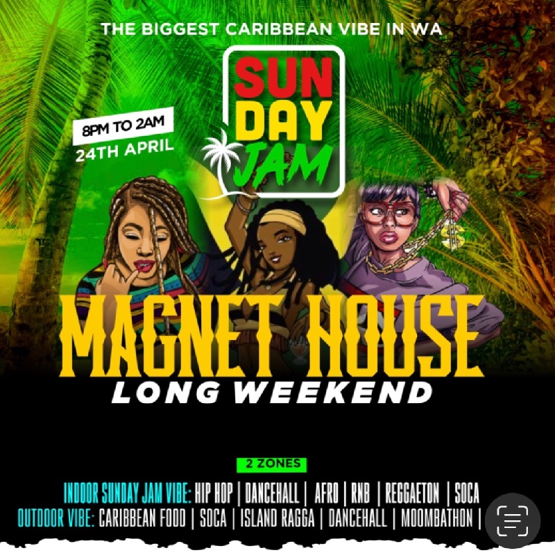 Megatix - Perth sunday jam magnet house