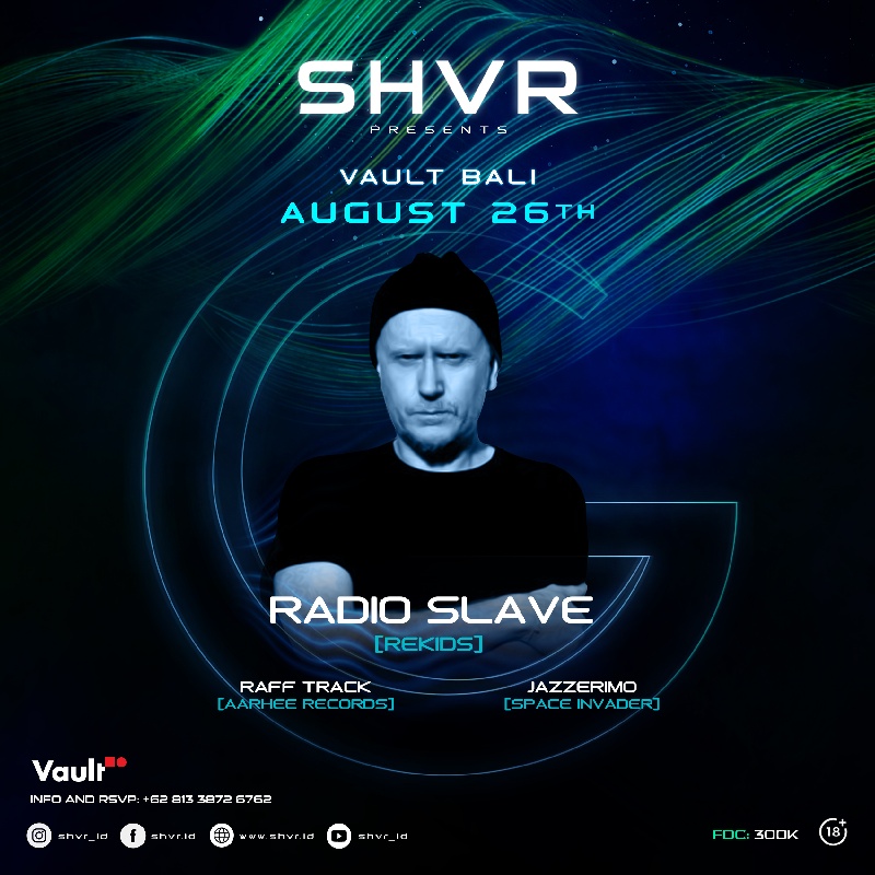 Megatix - Vault Presents Radio Slave