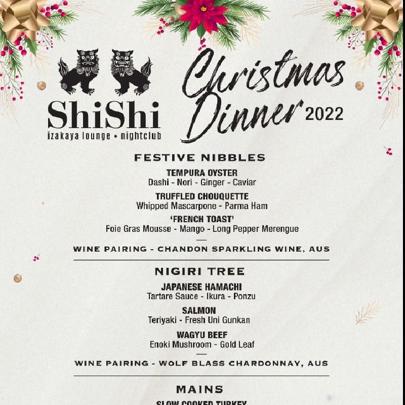Megatix - Shishi Christmas Dinner, 25th Dec