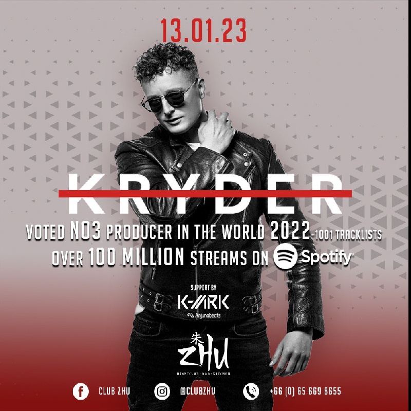 Megatix - KRYDER at Club ZHU