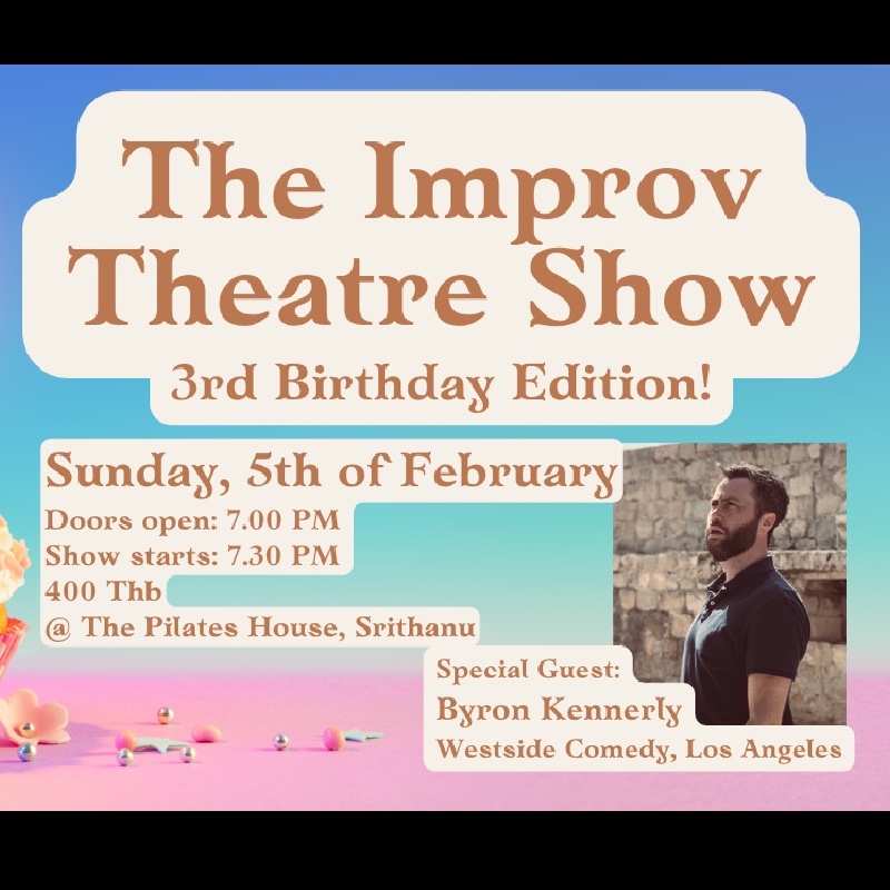 Megatix - The Improv Theatre Show - 3rd Birthday