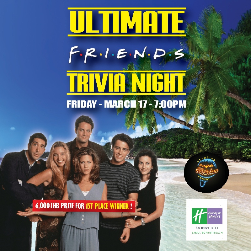 Megatix - Ultimate FRIENDS Trivia Night In Koh Samui