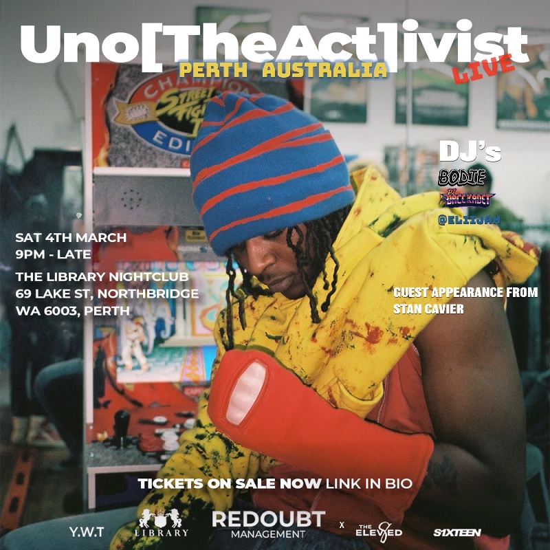 Megatix - UNO[THEACT]IVIST Live At Perth