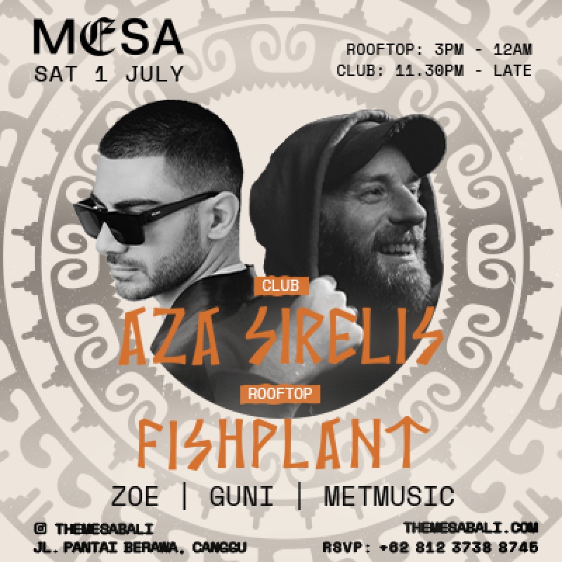 Megatix - Mesa Presents: Azar Sirelis and Fishplant