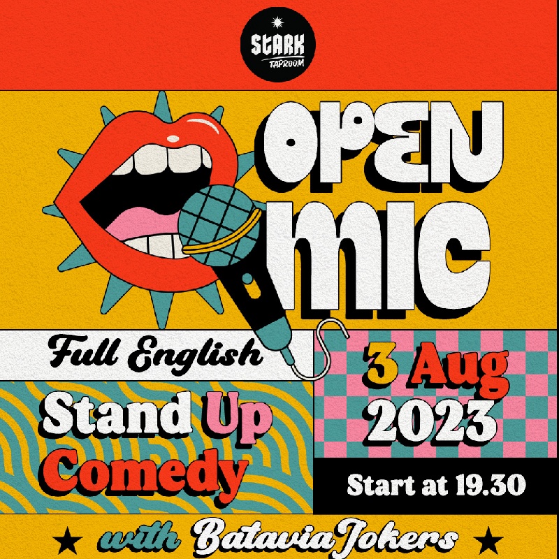 Megatix - Stand Up Comedy Open Mic at SCBD Jakarta