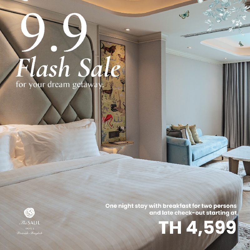 Megatix - 9.9 FLASH SALES I The Salil Hotel Riverside - Bangkok