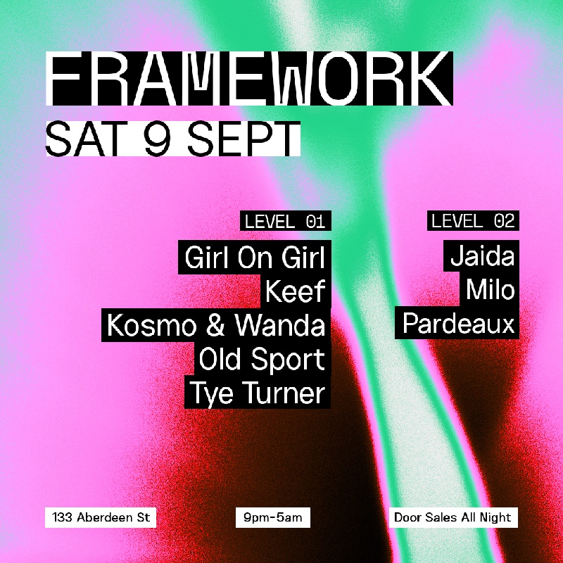 Megatix - Framework | Sat 9 Sept