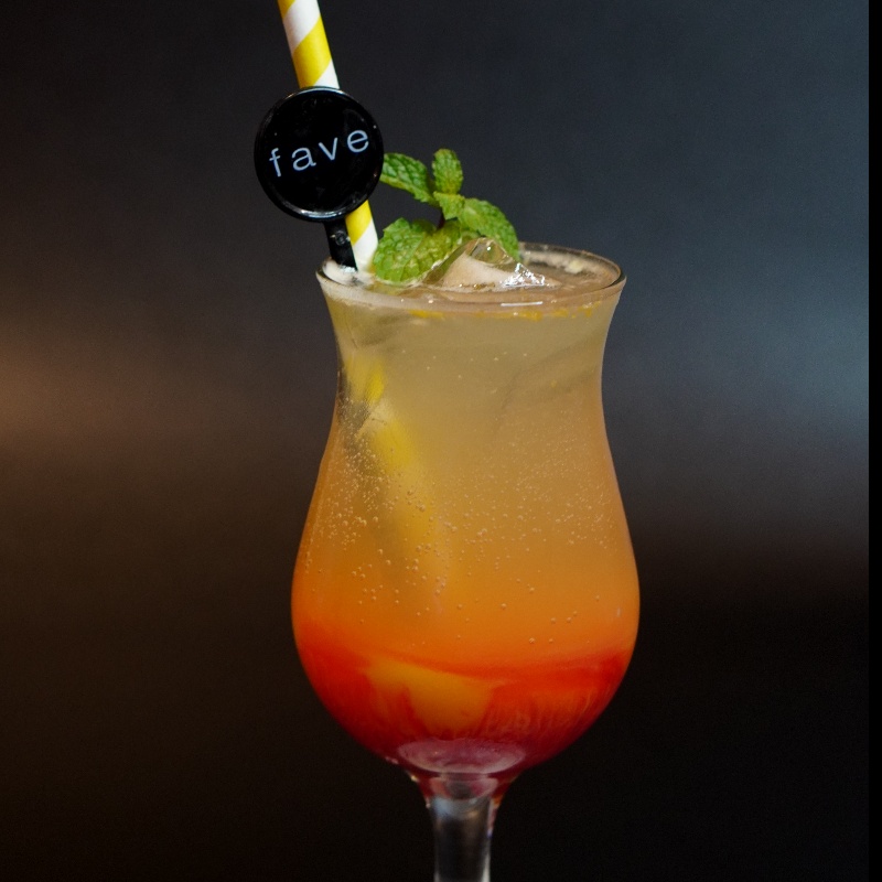 Indonesia - Archipelago - Red orange Mocktail | Treats Everywhere