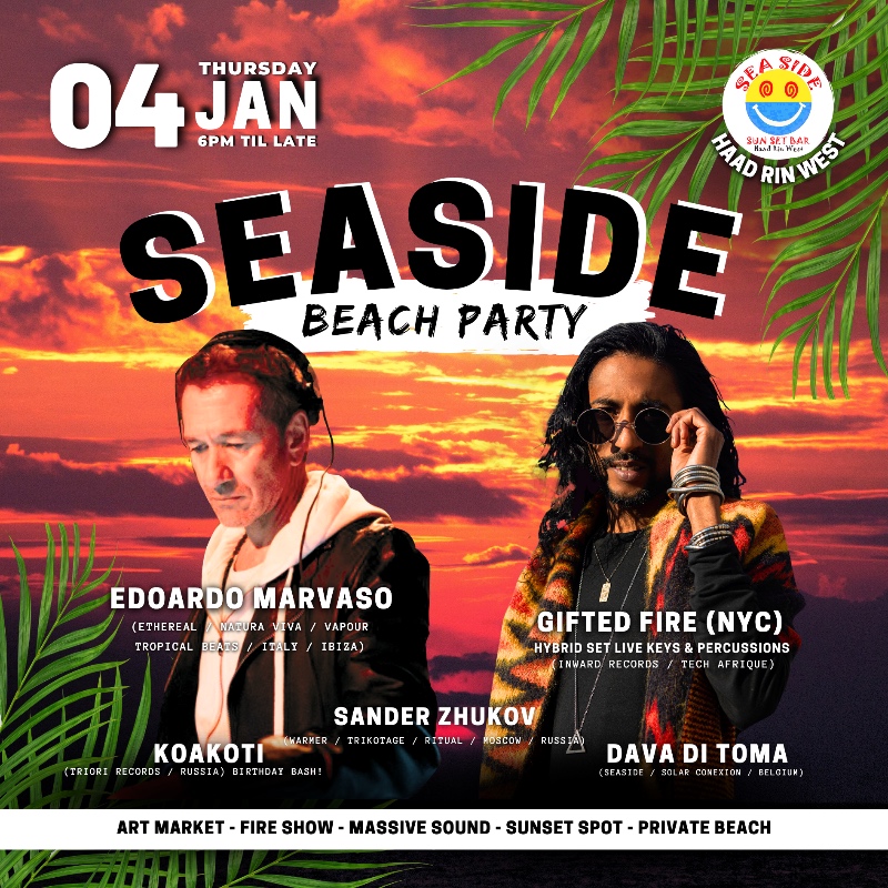 Megatix - SEASIDE BEACH PARTY 04.01.24