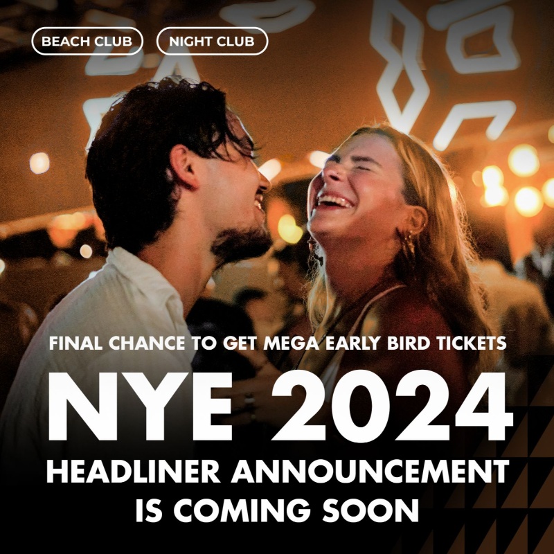 Megatix - ATLAS BEACH CLUB NYE 2024