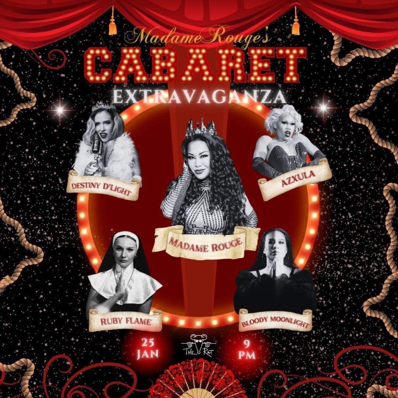 Megatix - Madame Rouge’s Cabaret Extravaganza