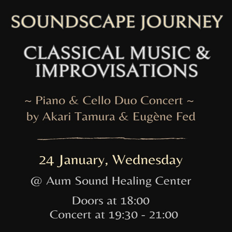 Megatix - SOUNDSCAPE JOURNEY - Classical Music & Improvisations