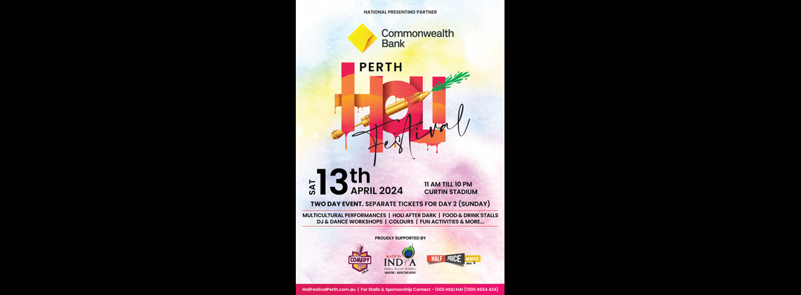 Megatix - Holi Festival Perth - 13th April 2024