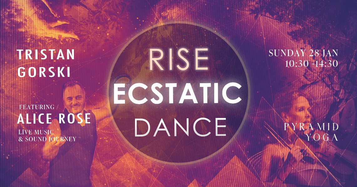 Megatix - Rise Ecstatic Dance -Sunday 28th Jan 2024 with DJ Tristan Gorski, feat: Alice Rose