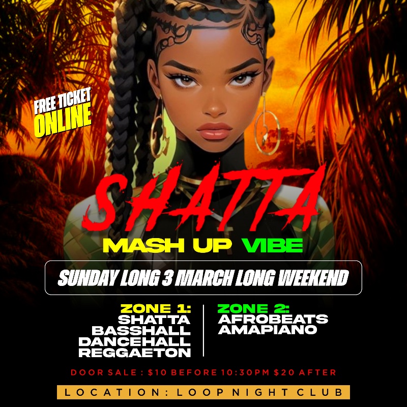 Megatix - SHATTA LOOP LONG WEEKEND