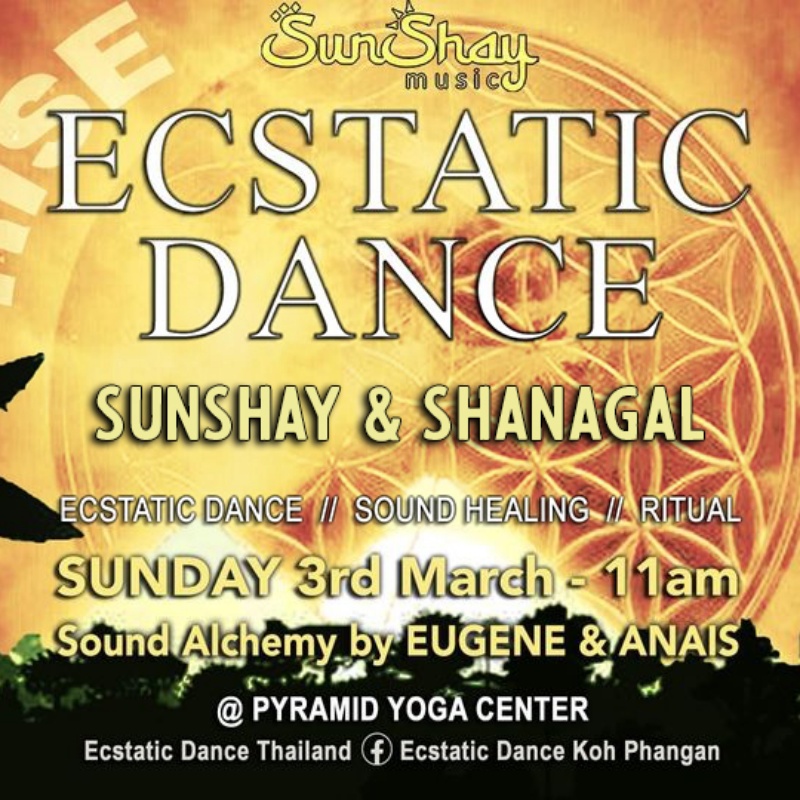 Megatix - Rise ECSTATIC DANCE @ Pyramid with SUNSHAY & Friends - 3rd March