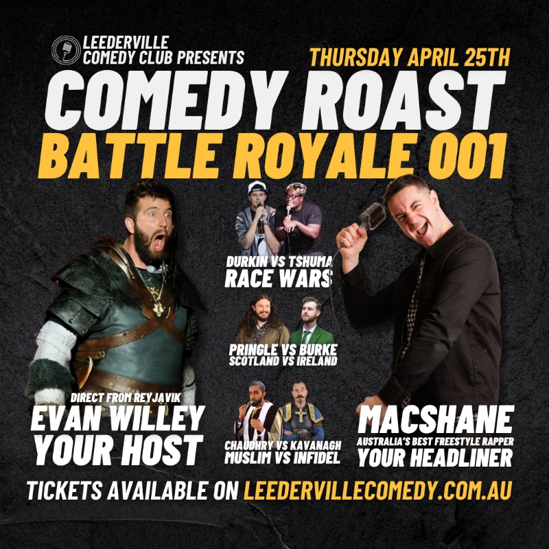 Megatix - Comedy Roast - Battle Royale