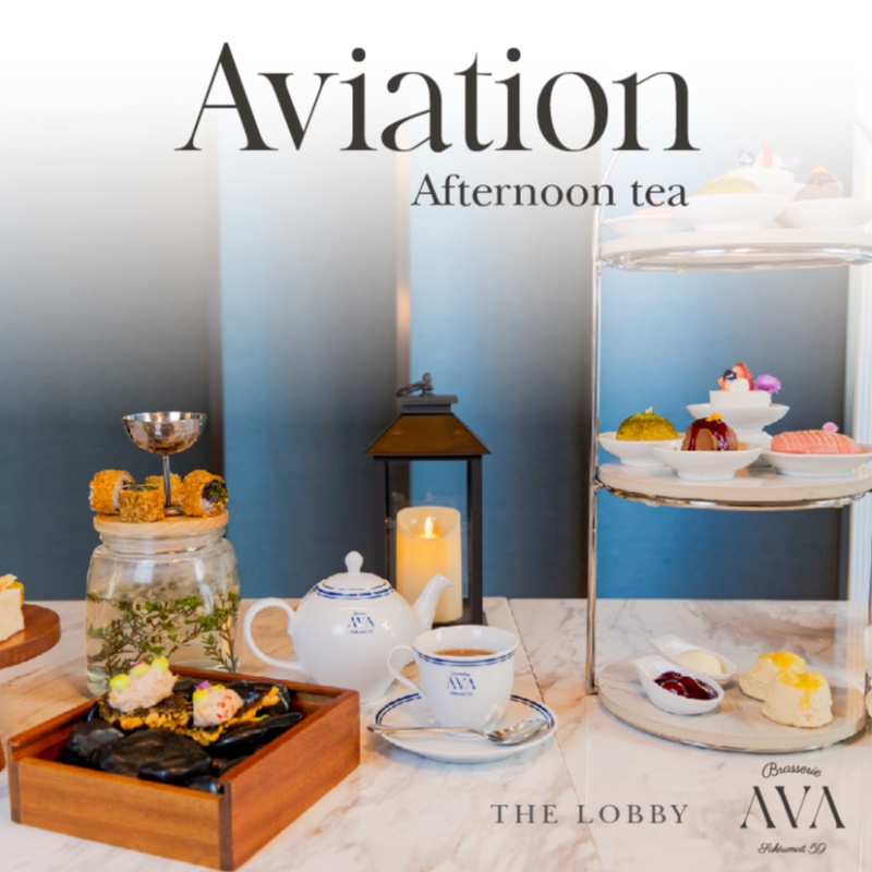 Megatix - [Special Offer 25% OFF!] 'Aviation' Afternoon Tea Set ...