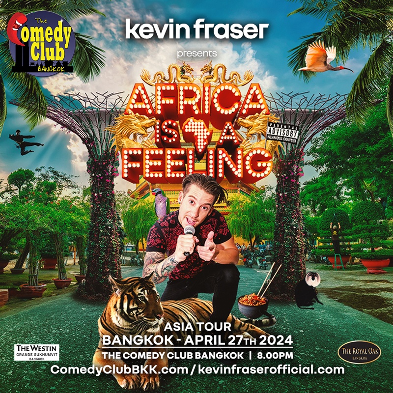 Megatix - Stand-Up Comedy - KEVIN FRASER - Live in Bangkok!