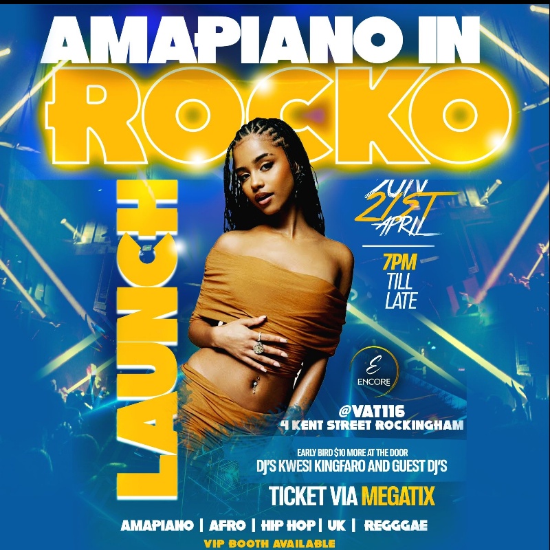 Megatix - AMAPIANO IN ROCKO Featuring DJ KWESI