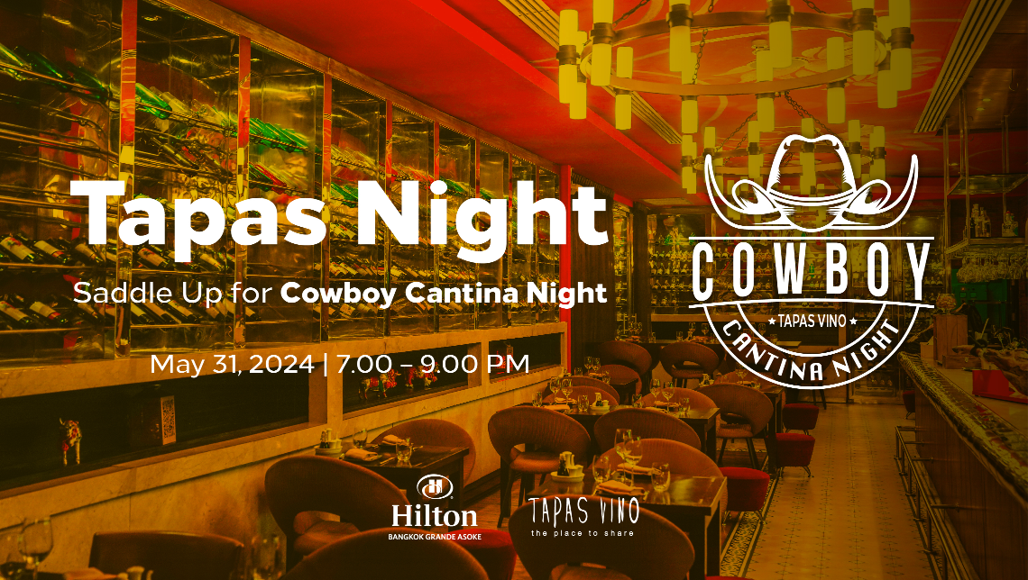 Megatix - TAPAS NIGHT : COWBOY CANTINA
