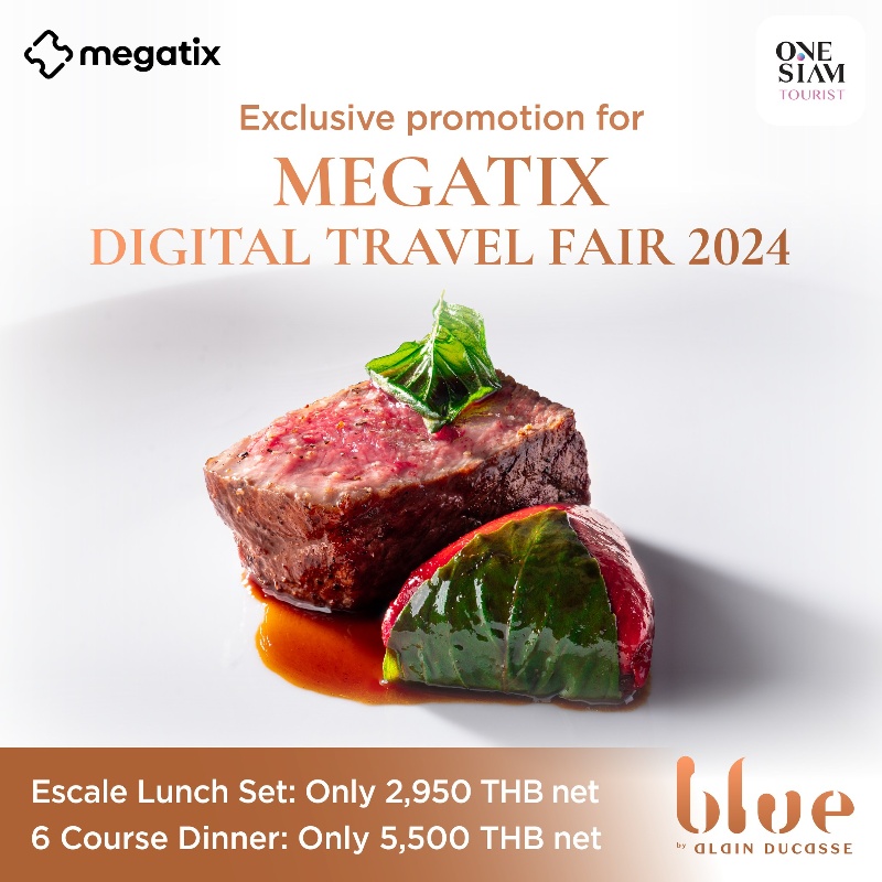 Megatix - 5th Megatix Digital Travel Fair | Blue by Alain Ducasse
