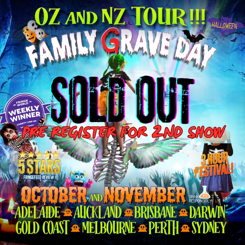 Megatix - Family Rave Day - Halloween Brisbane 2024