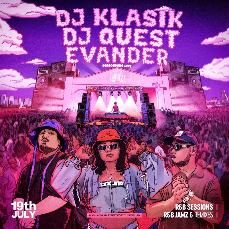 Megatix - R&B session with DJ Klasik - DJ Quest and Evander performing live