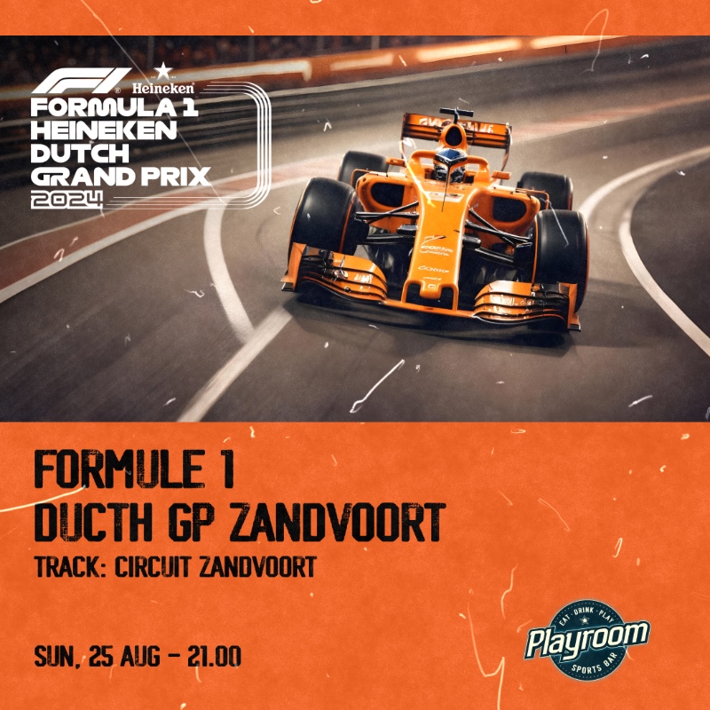 Megatix - 🏎️ Formula 1: Dutch GP