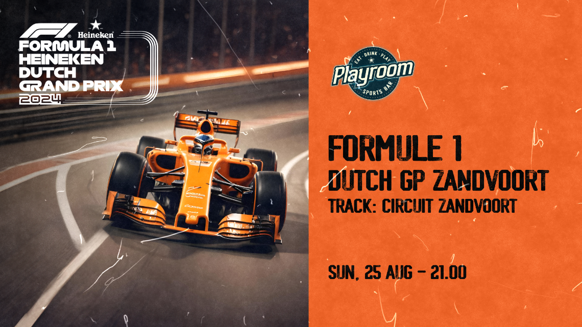 Megatix - 🏎️ Formula 1: Dutch GP
