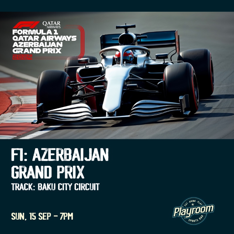Megatix - 🏎️ Formula 1: Azerbaijan GP