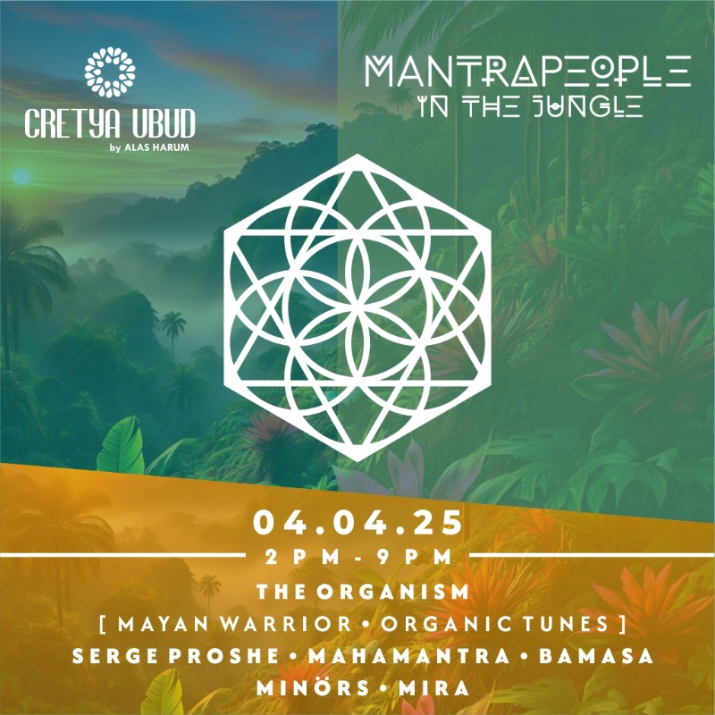 Megatix - CRETYA UBUD X MANTRAPEOPLE x GL