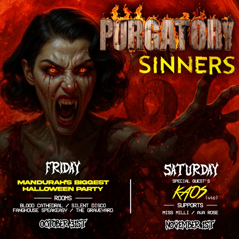 Megatix - Purgatory 6: SINNERS (Halloween Weekend)